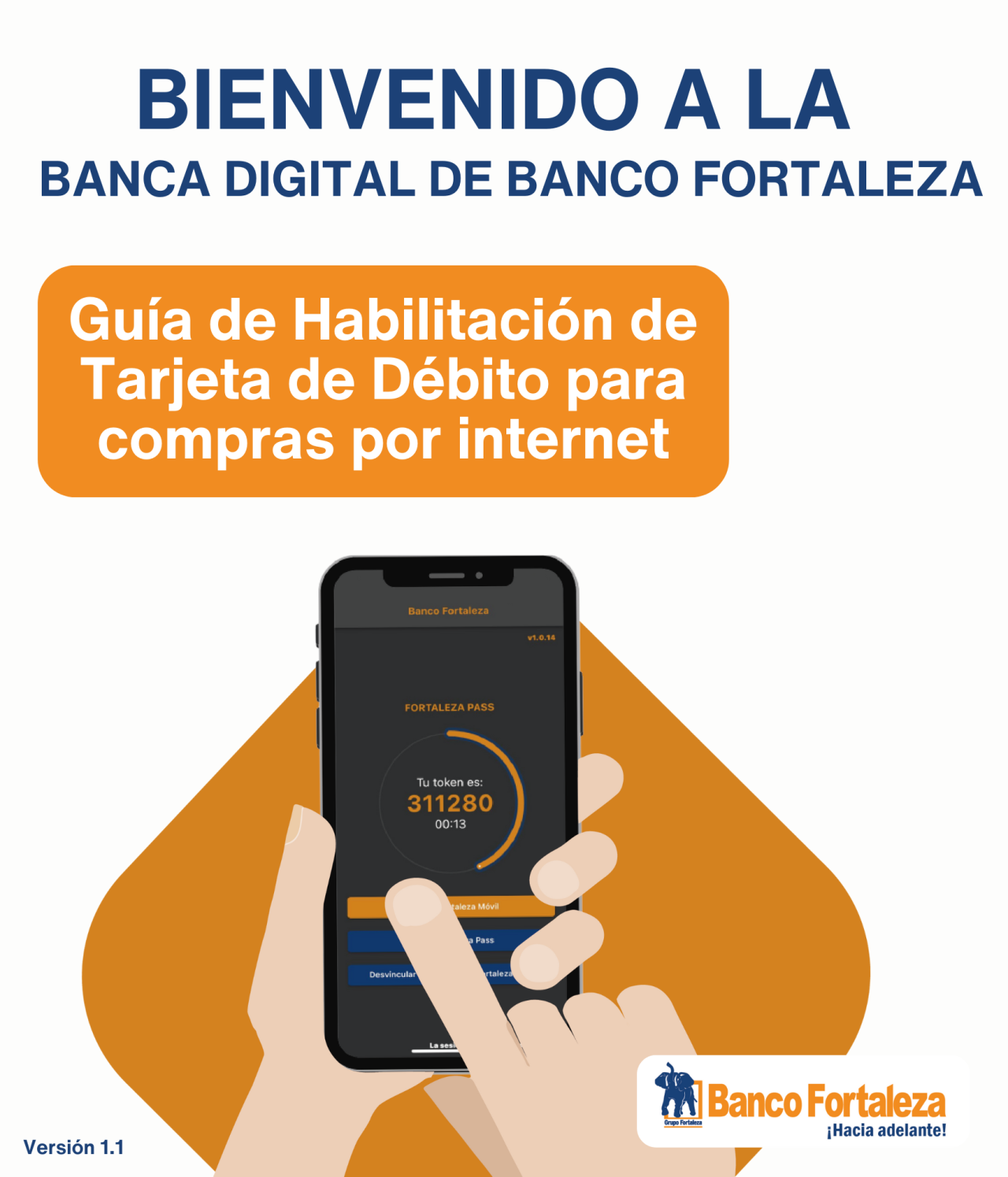 Habilitación de Tarjetas para Compras por Internet y uso en el Exterior | Banco Fortaleza S.A.